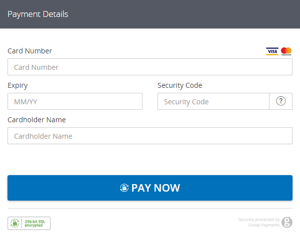 HPP Customization | Global Payments